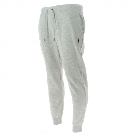 BAS DE JOGGING HOMME RALPH LAUREN GRIS COUPE SLIM